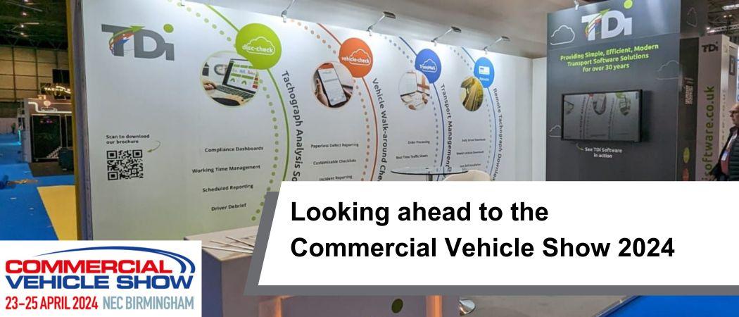 Looking ahead to Commercial Vehicle Show 2024 | TDi Software
