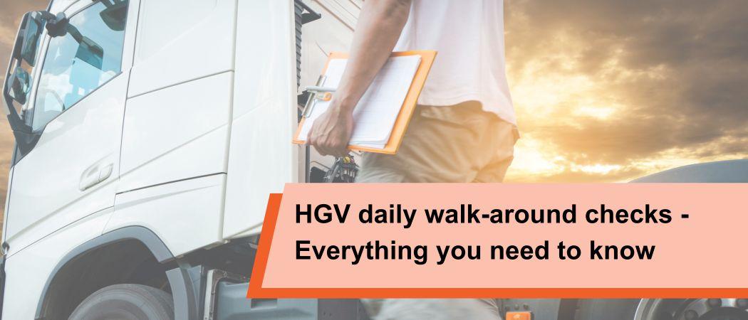 Daily vehicle checks - what you need to know - TDi Software